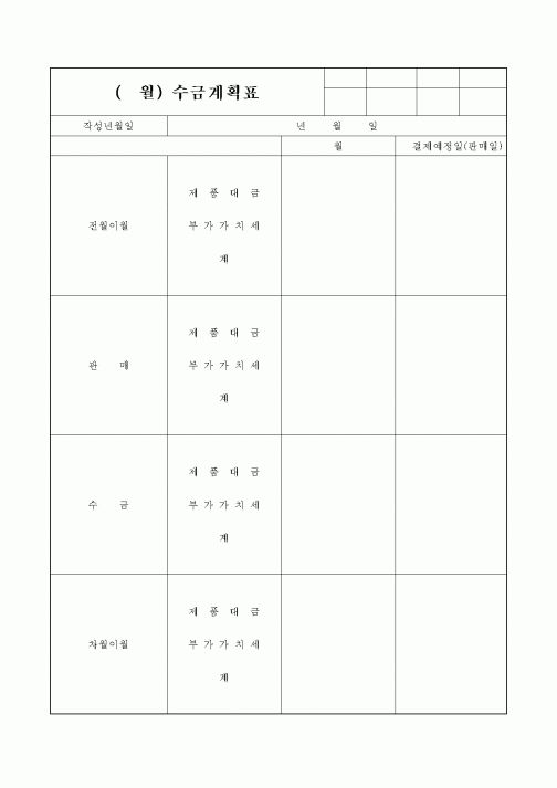 서식 미리보기
