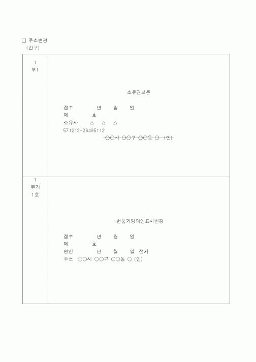 서식 미리보기