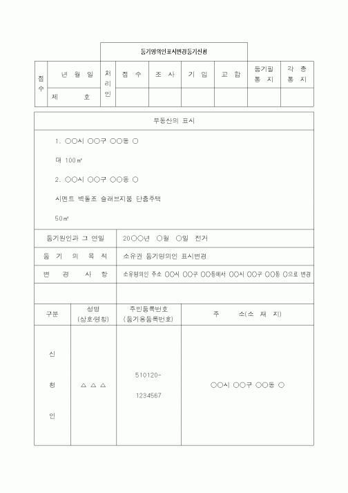 서식 미리보기