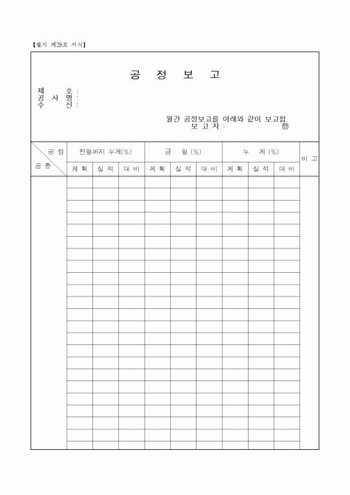 서식 미리보기