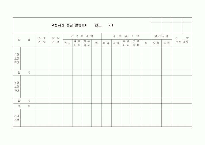 서식 미리보기