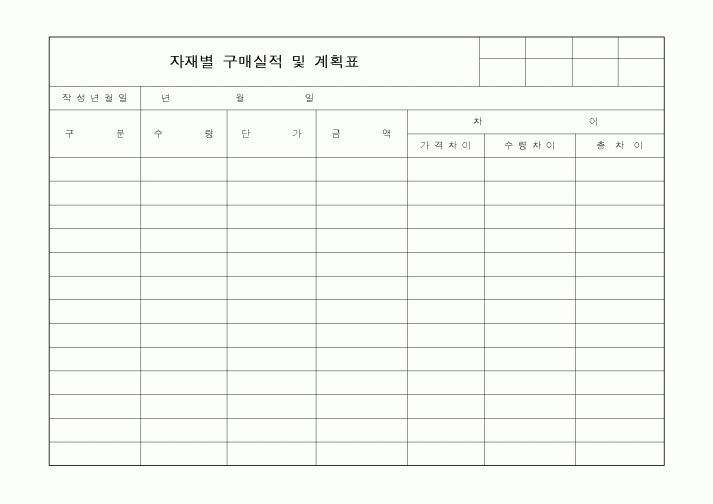 서식 미리보기