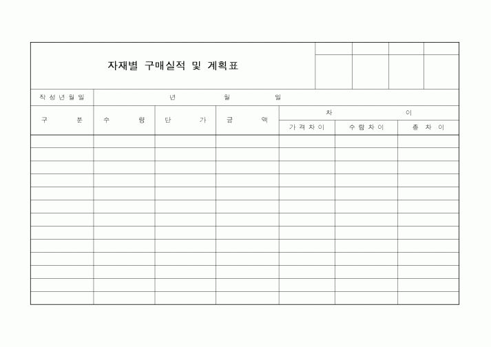서식 미리보기
