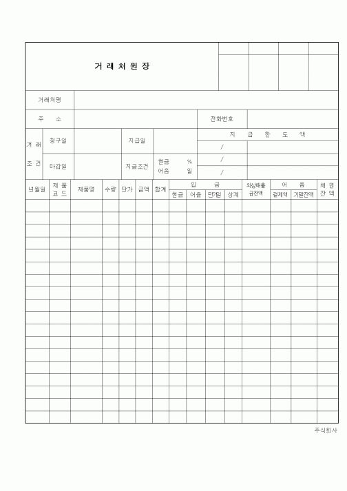 서식 미리보기