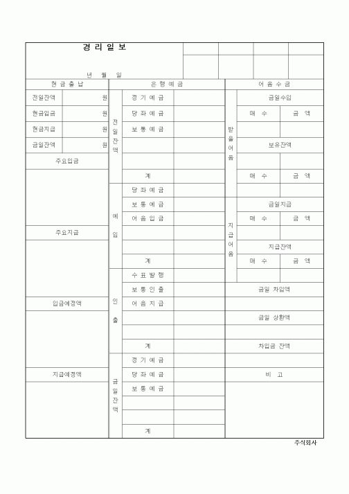 서식 미리보기