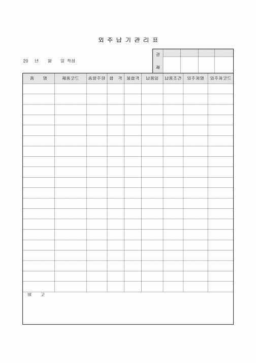 서식 미리보기