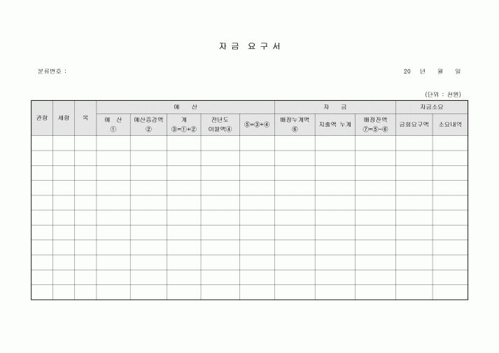 서식 미리보기