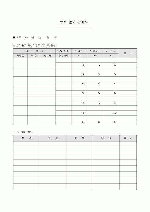 서식 미리보기