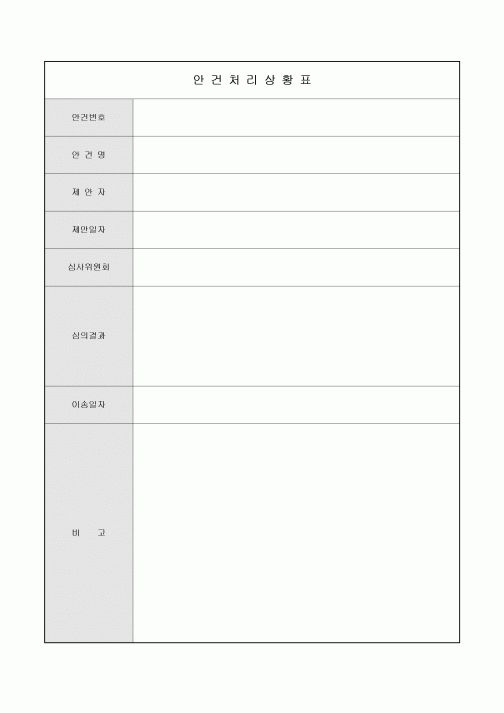 서식 미리보기