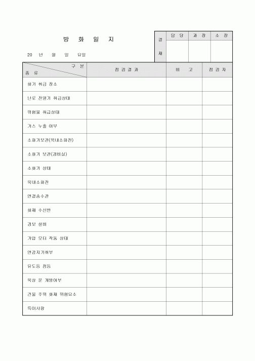 서식 미리보기
