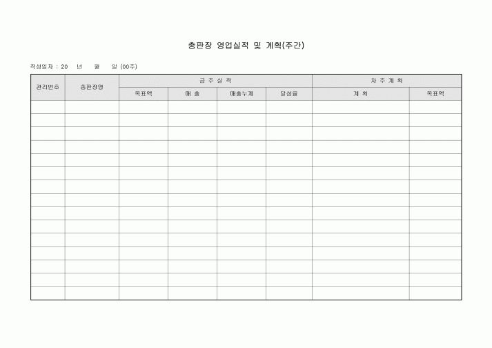 서식 미리보기