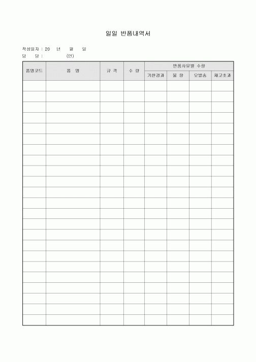 서식 미리보기