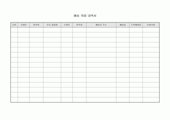 서식 미리보기
