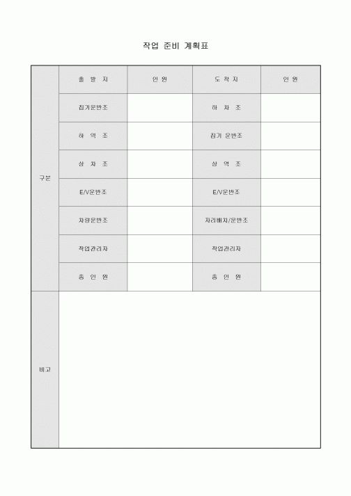 서식 미리보기