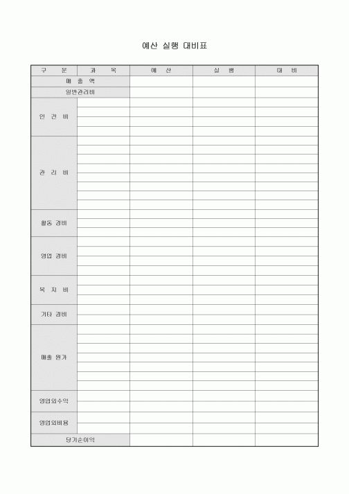 서식 미리보기