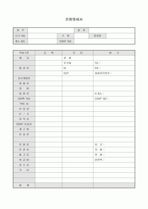 서식 미리보기