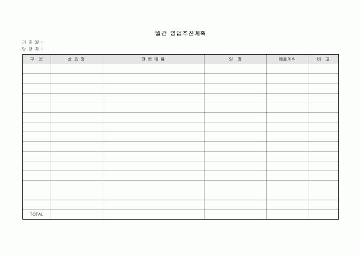 서식 미리보기