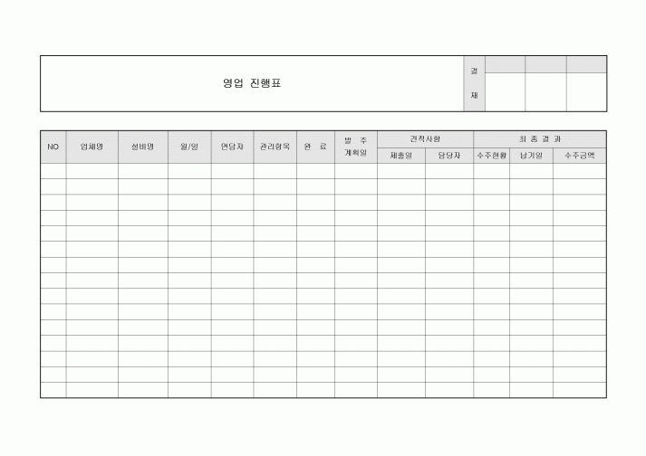 서식 미리보기
