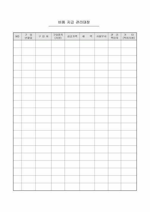서식 미리보기