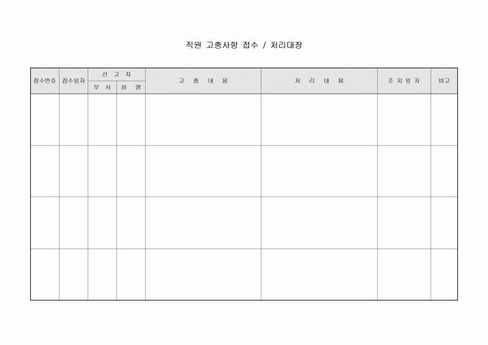 서식 미리보기