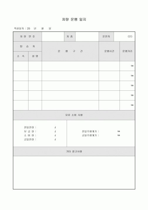 서식 미리보기