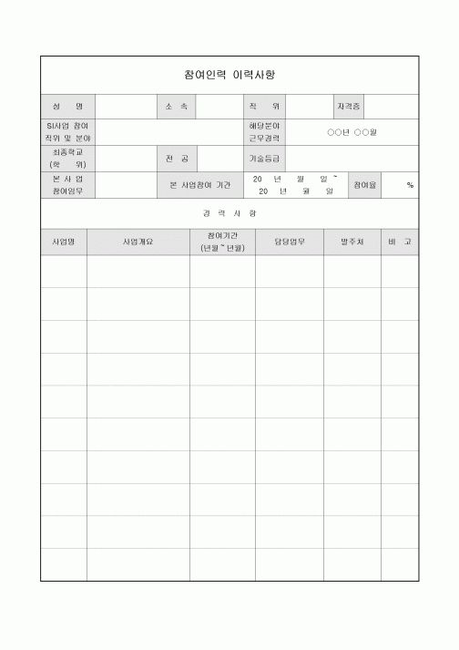 서식 미리보기
