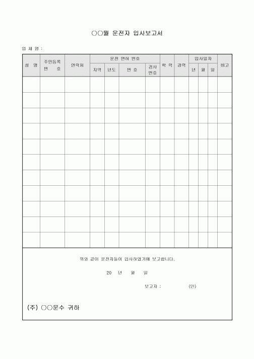 서식 미리보기