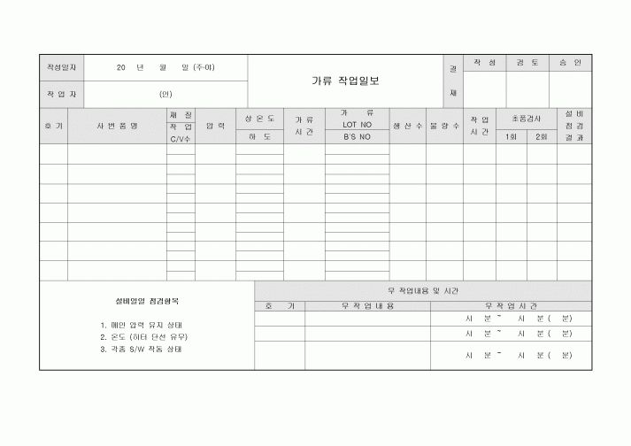 서식 미리보기
