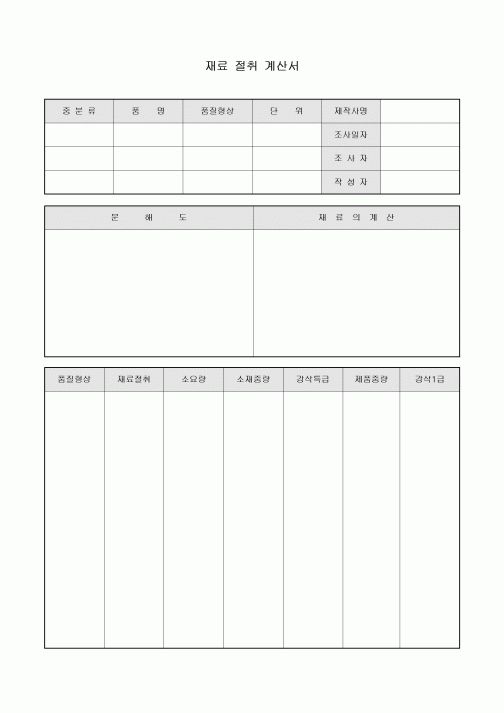 서식 미리보기