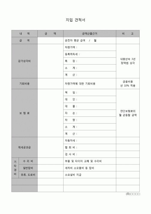 서식 미리보기