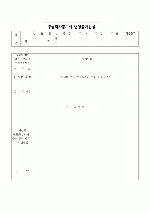 서식 미리보기