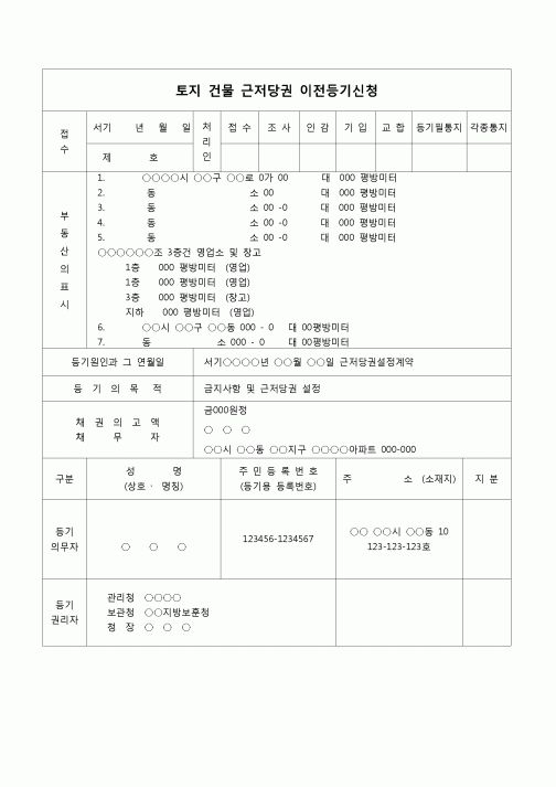 서식 미리보기