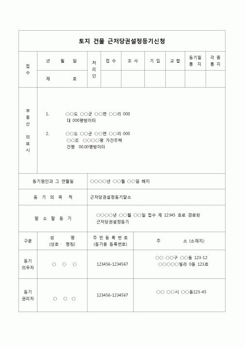 서식 미리보기