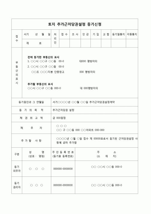 서식 미리보기