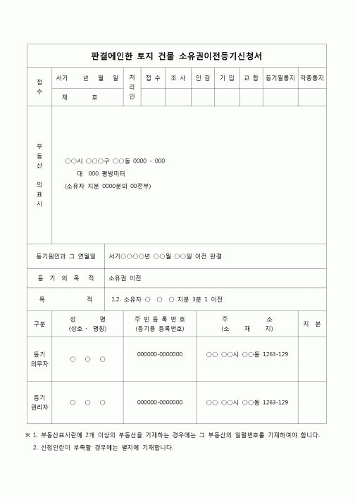 서식 미리보기
