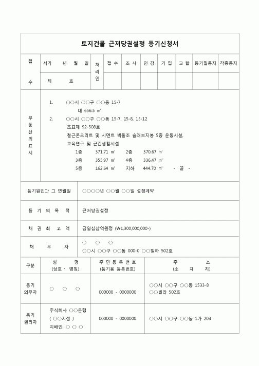 서식 미리보기