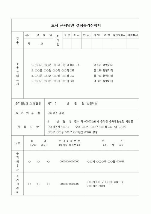 서식 미리보기