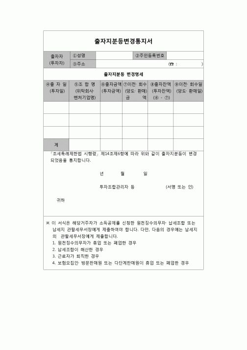 서식 미리보기
