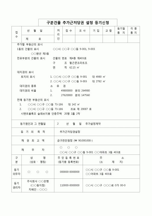서식 미리보기