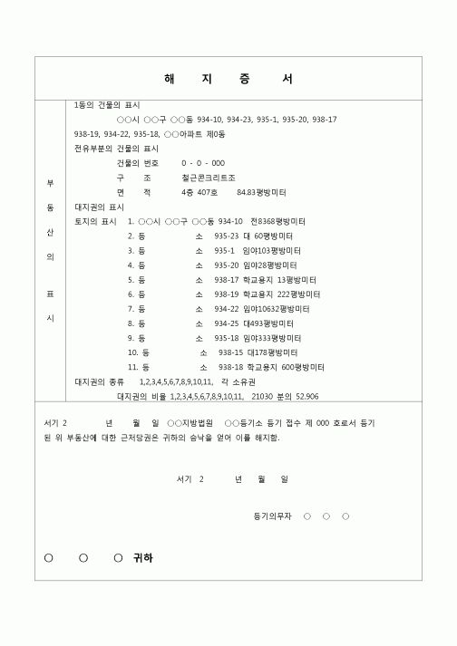 서식 미리보기