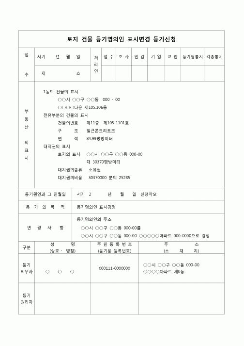 서식 미리보기