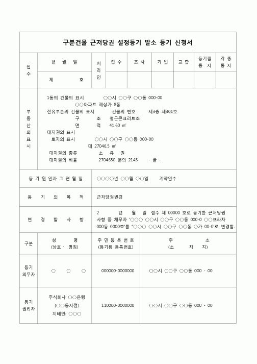 서식 미리보기