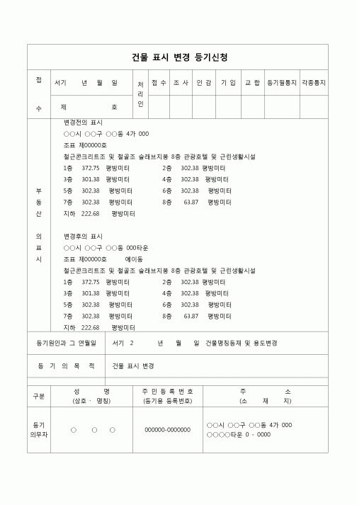 서식 미리보기