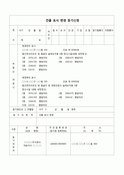 서식 미리보기