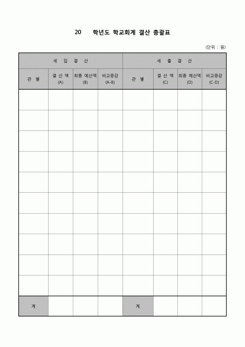 서식 미리보기